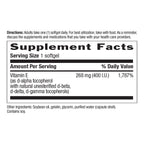 90 softgels vitamin e supplement