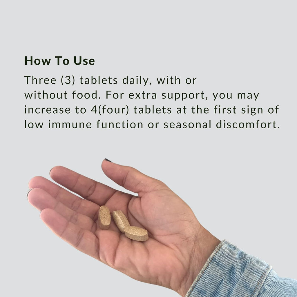 90 tablets for complete immune support