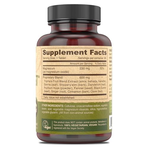 90 tablets for daily colon wellness