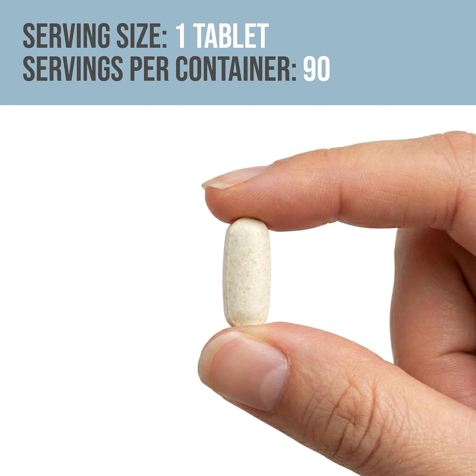 90 tablets for daily digestive health