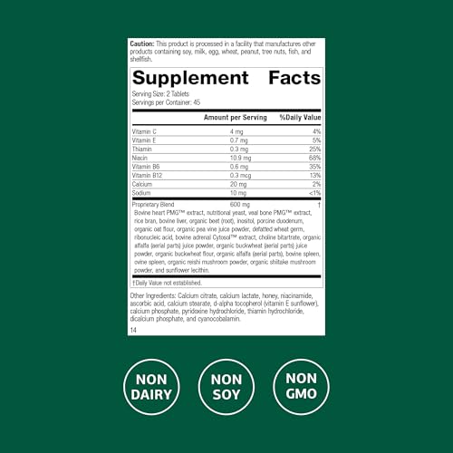 90 tablets for daily heart support