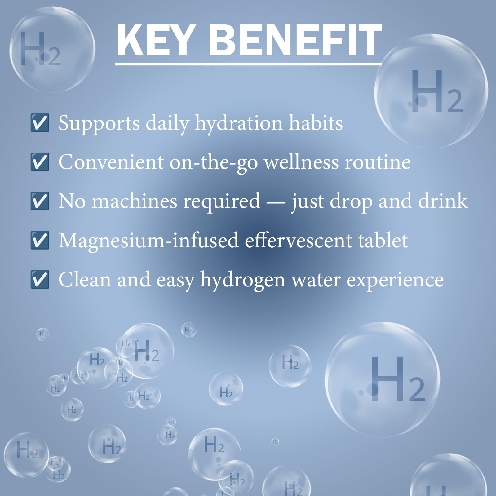 90 tablets for daily hydration