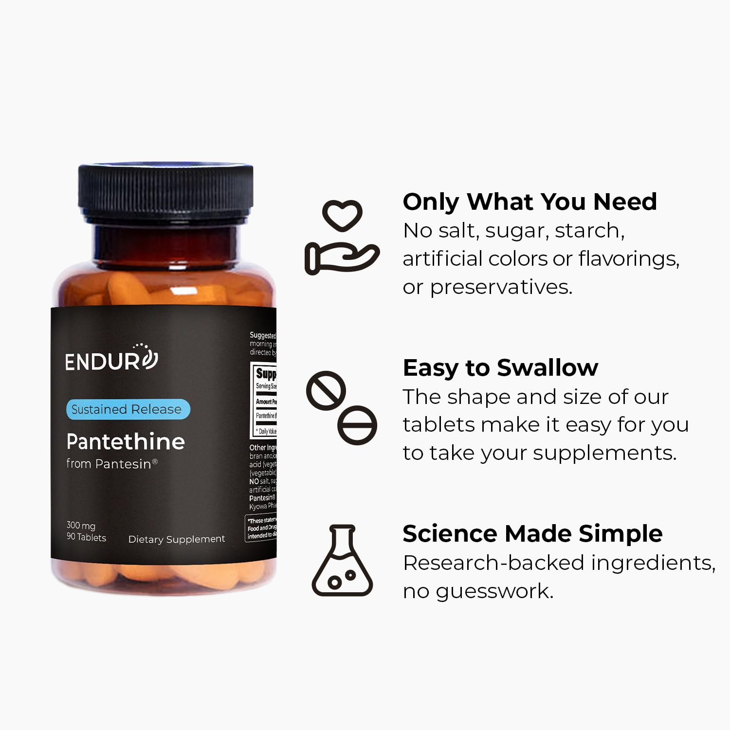 90 tablets for long-lasting supply