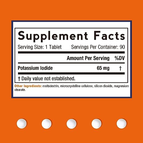 90 tablets for potassium intake