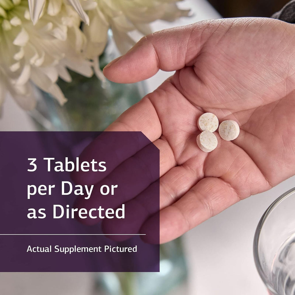 90 tablets of calcium for bone health