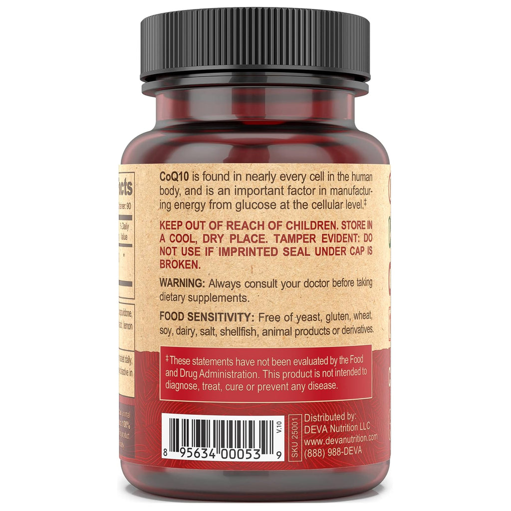 90 tablets of coq10 for vitality