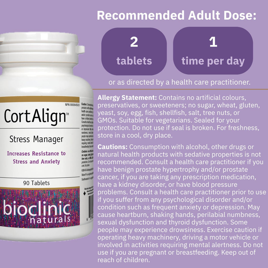 90 tablets of CortAlign benefits