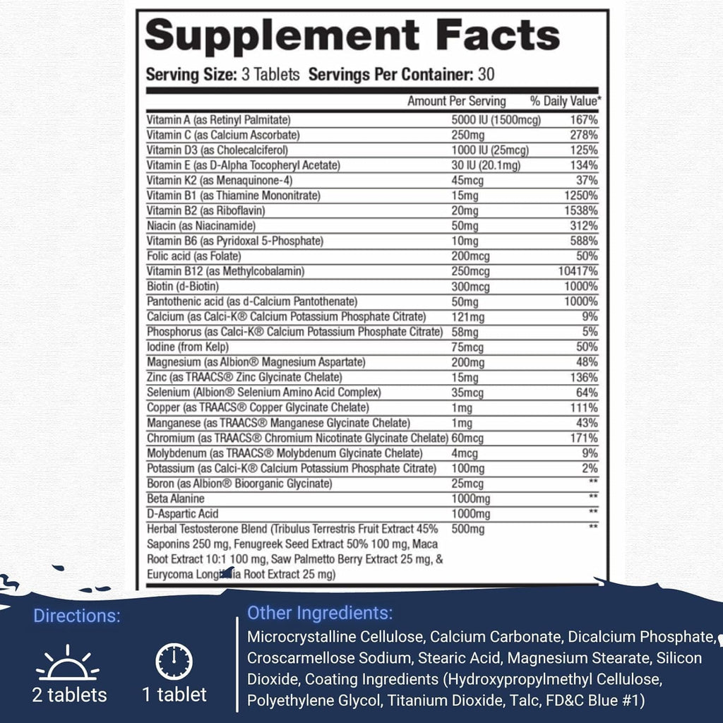 90 tablets of Gaspari Nutrition Anavite XT