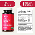 90 tablets of immune support