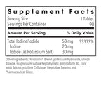 90 tablets of iodine for wellness