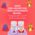 90 tablets of kids iron
