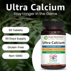 90 tablets of Pure Nutrition calcium