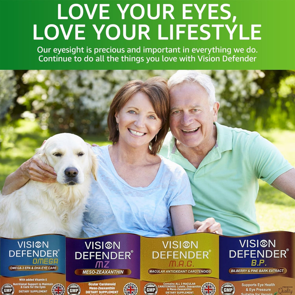 90 tablets of Vision Defender vitamins