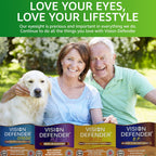 90 tablets of Vision Defender vitamins