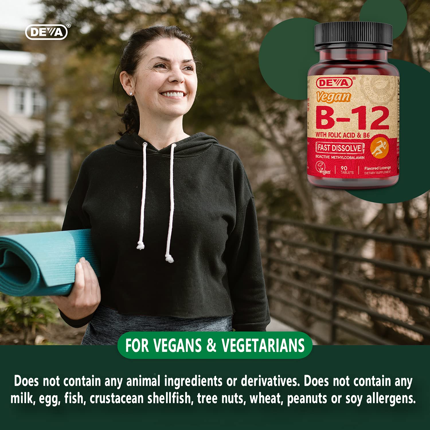 90 tablets of vitamin B12