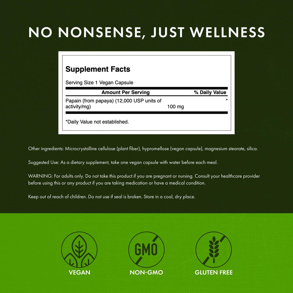 90 veg capsules for digestive health