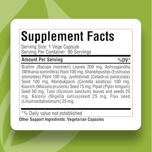 90 veg capsules for mental clarity