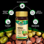 90 vegan capsules of Zandu Triphala