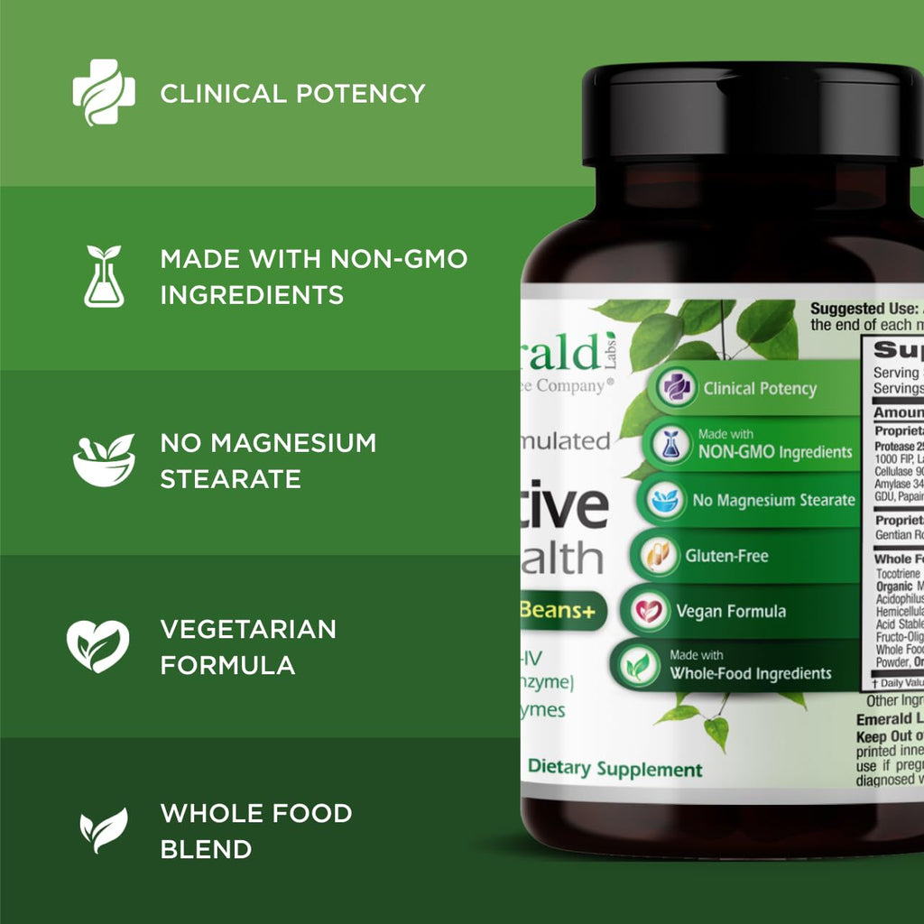 90 vegetable capsules for digestion