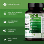 90 vegetable capsules for digestion