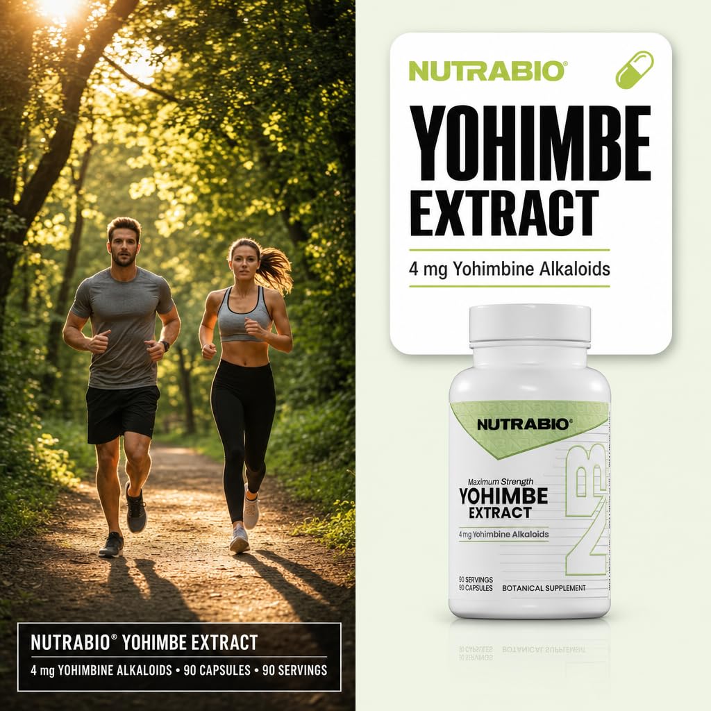 90 vegetable capsules of Yohimbe
