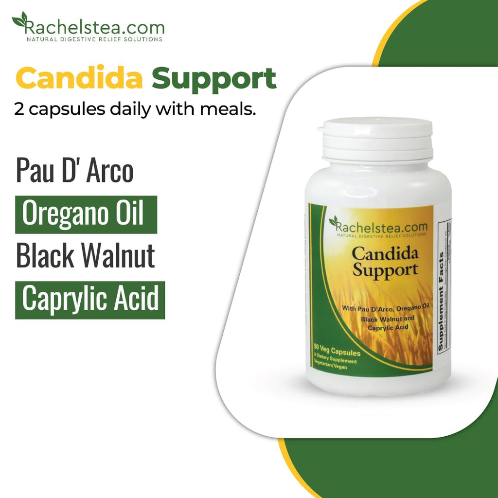 90 vegetarian capsules for candida