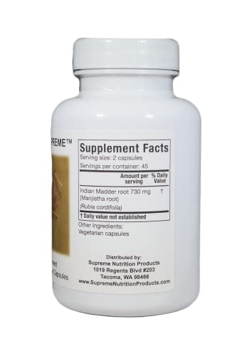 90 vegetarian manjishtha capsules