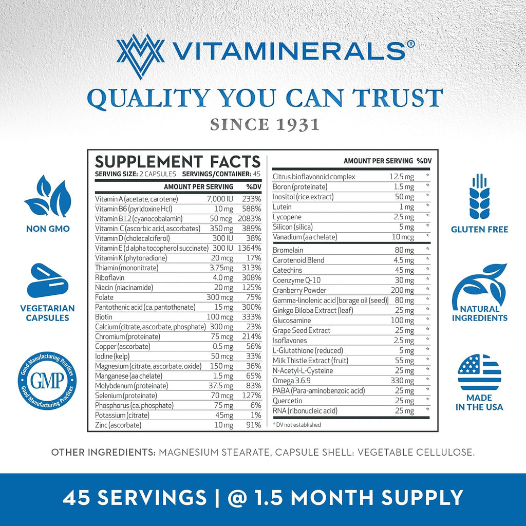 90 veggie capsules for daily health