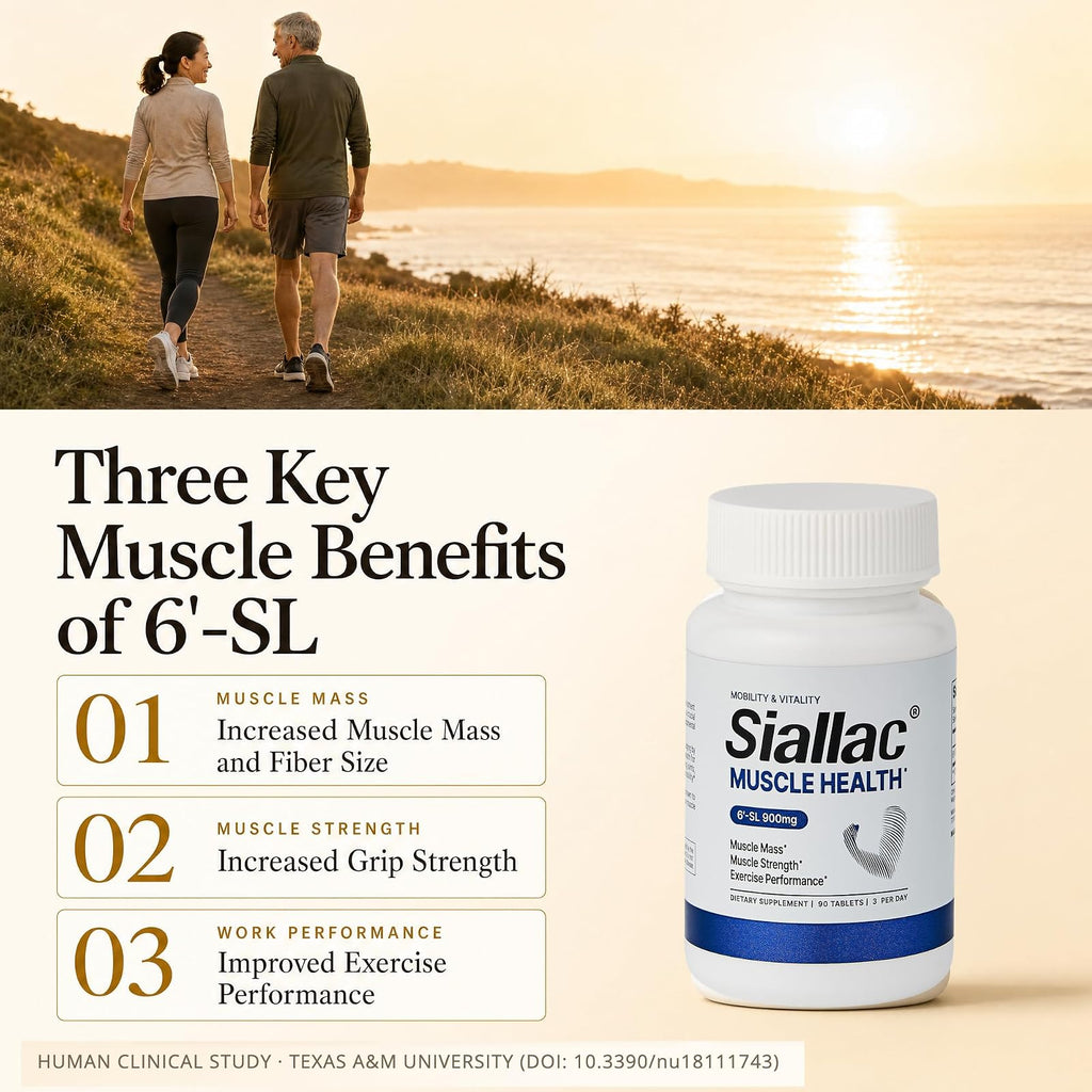 900 mg 6-Sialyllactose for enhanced recovery