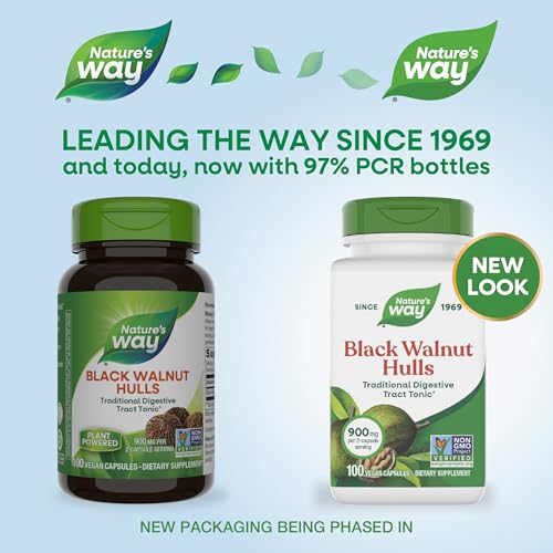 900 mg Black Walnut Hulls capsules