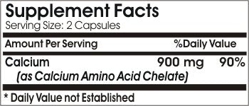 900 mg calcium citrate capsules