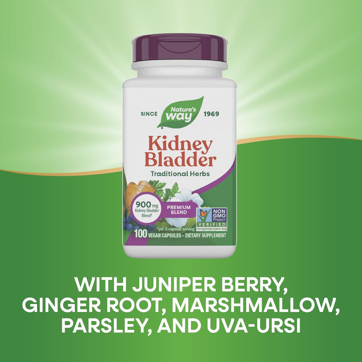 900 mg kidney bladder capsules