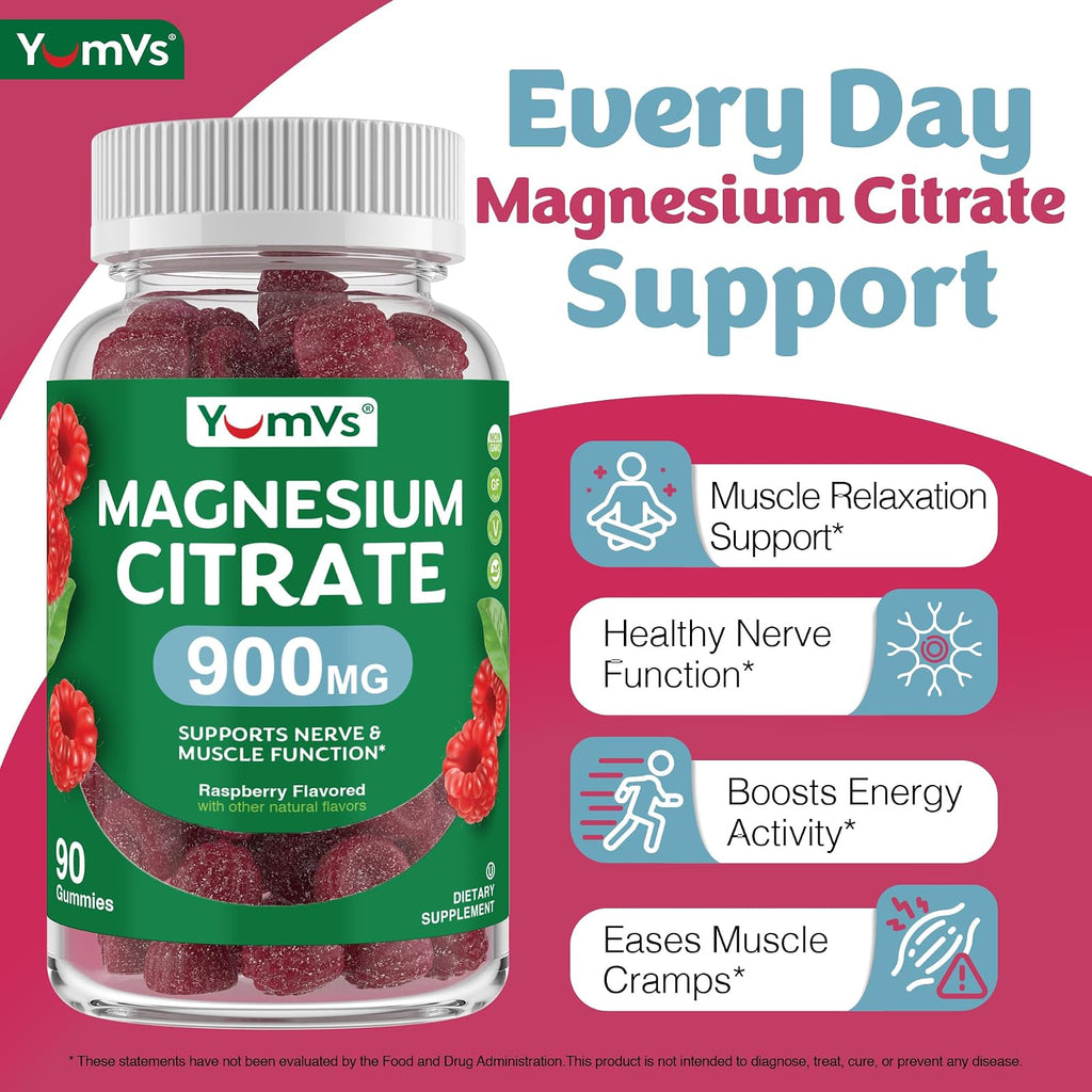 900 mg magnesium citrate for better sleep