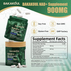 900 mg NAD+ capsules for vitality