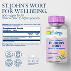 900 mg St. John's Wort tablets for wellness