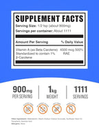 900 mg vitamin A powder for health