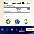 9000 FCC digestive enzymes for lactose