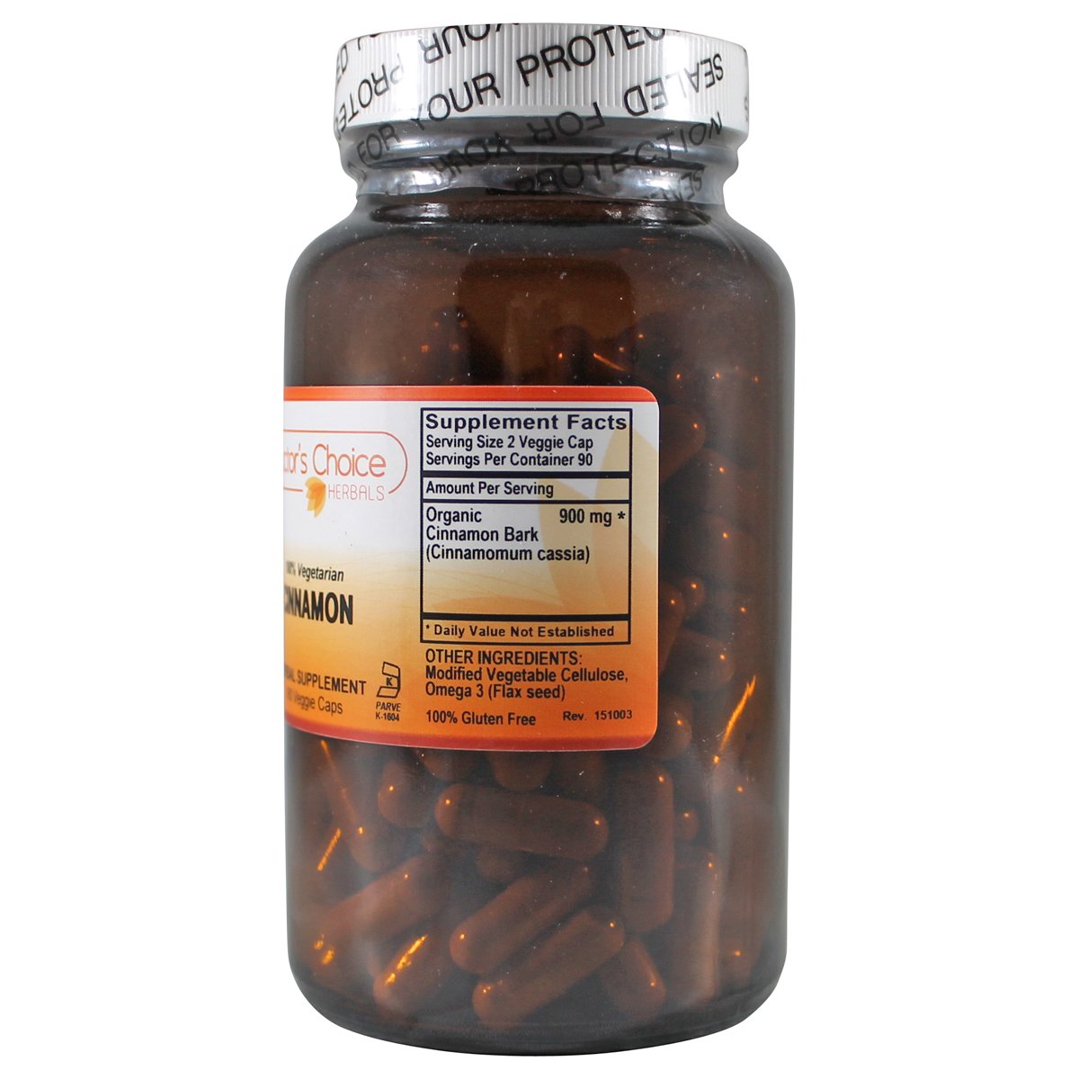 900mg cinnamon bark capsules