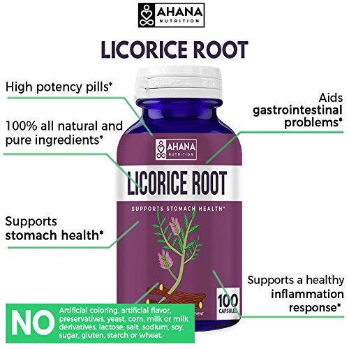 900mg licorice root extract benefits