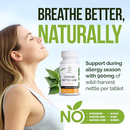 900mg nettle capsules for daily vitality
