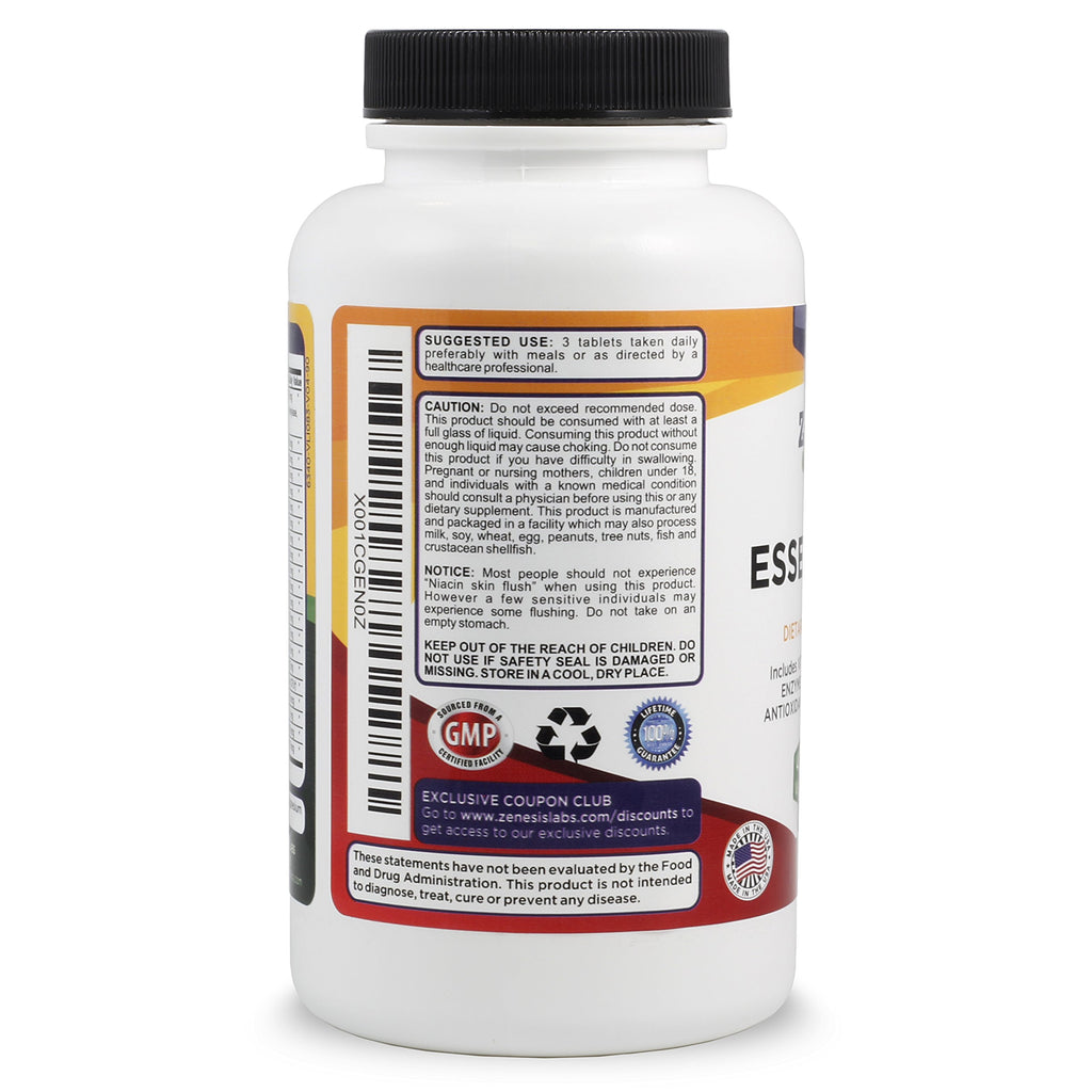 90ct blended vitamin & mineral supplements for convenience