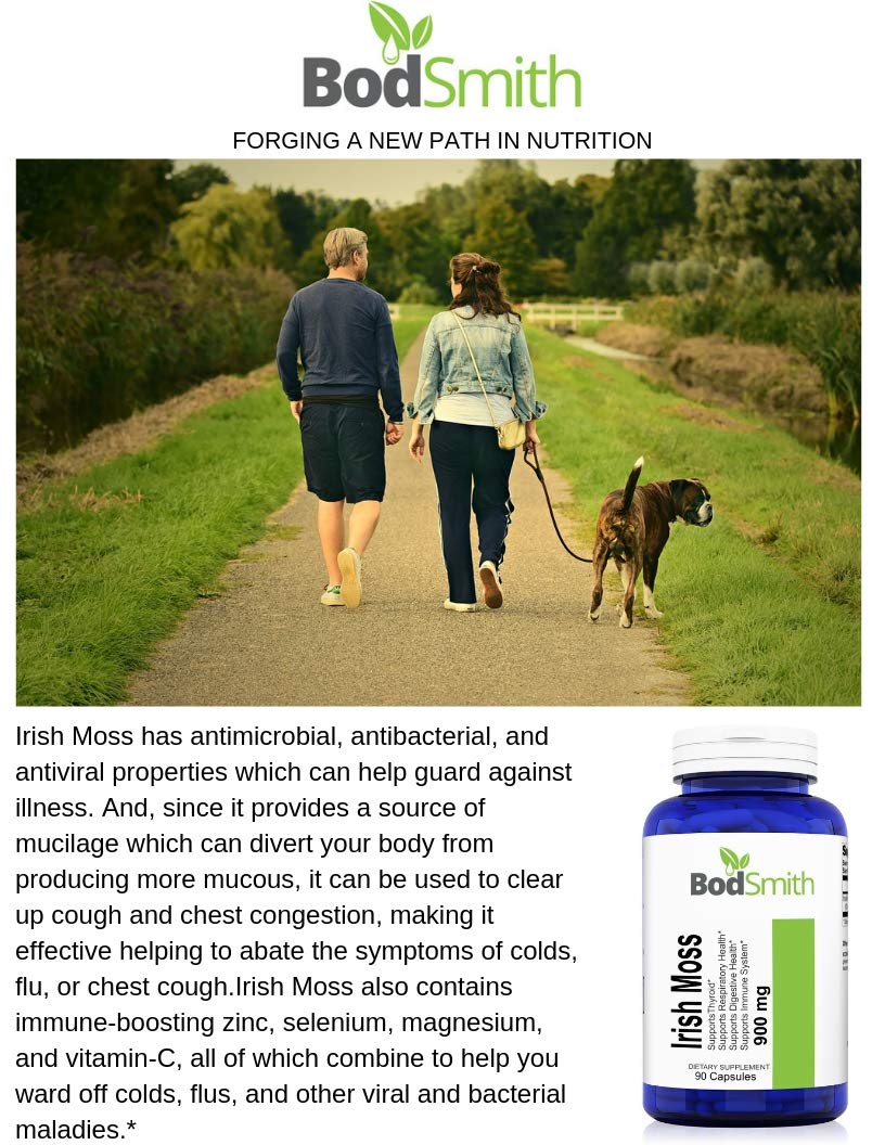 90ct Irish Moss vitamin capsules