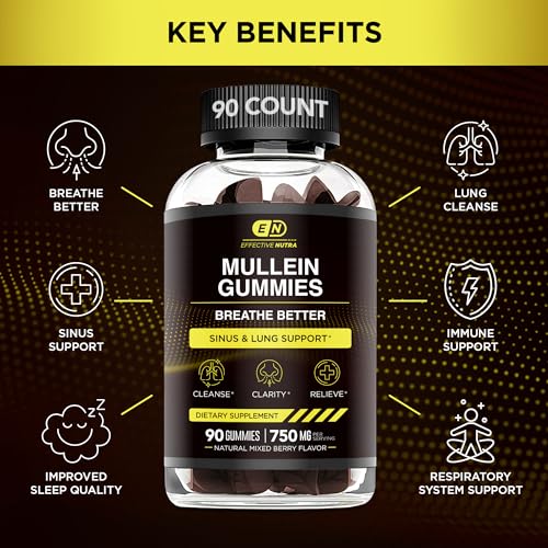 90ct mullein gummies for daily wellness
