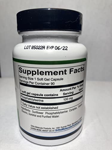 90ct Phosphatidylserine for mental clarity