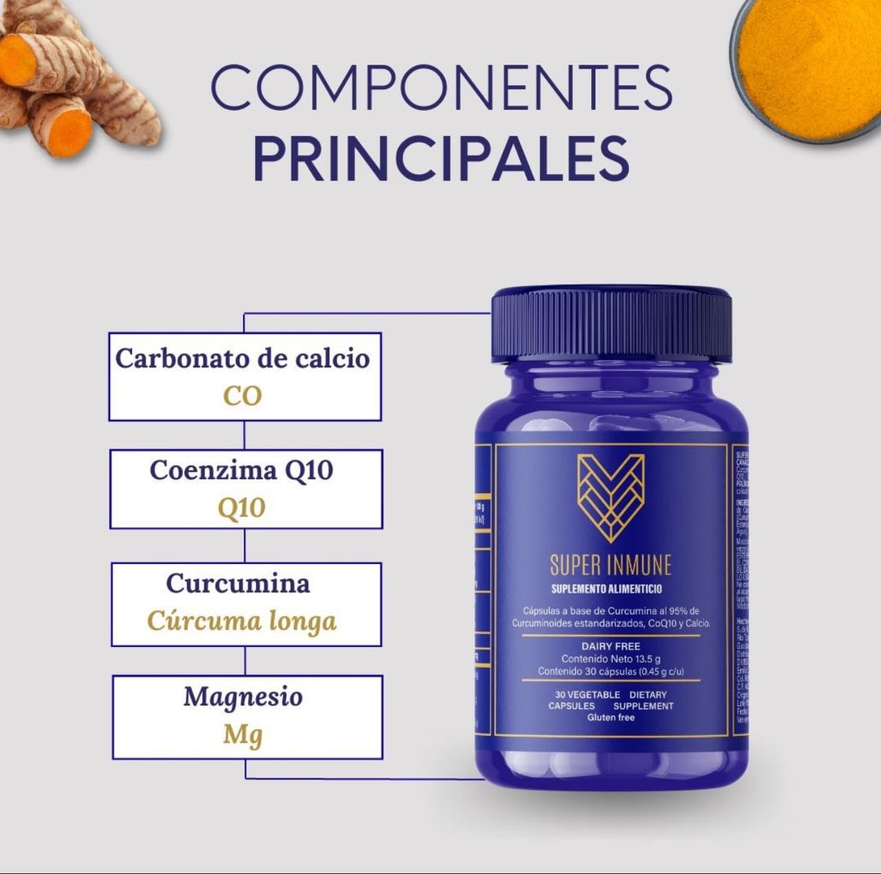 95% curcumin for enhanced wellness
