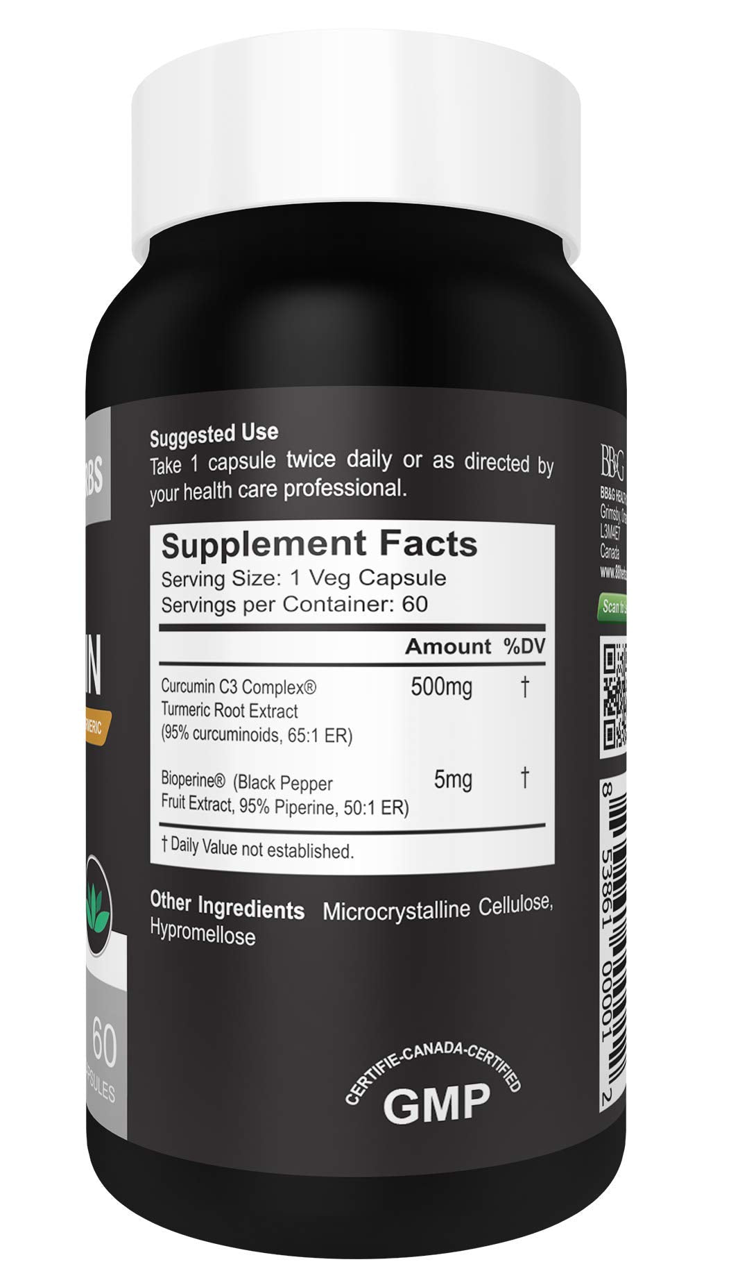 95% curcuminoids for optimal health