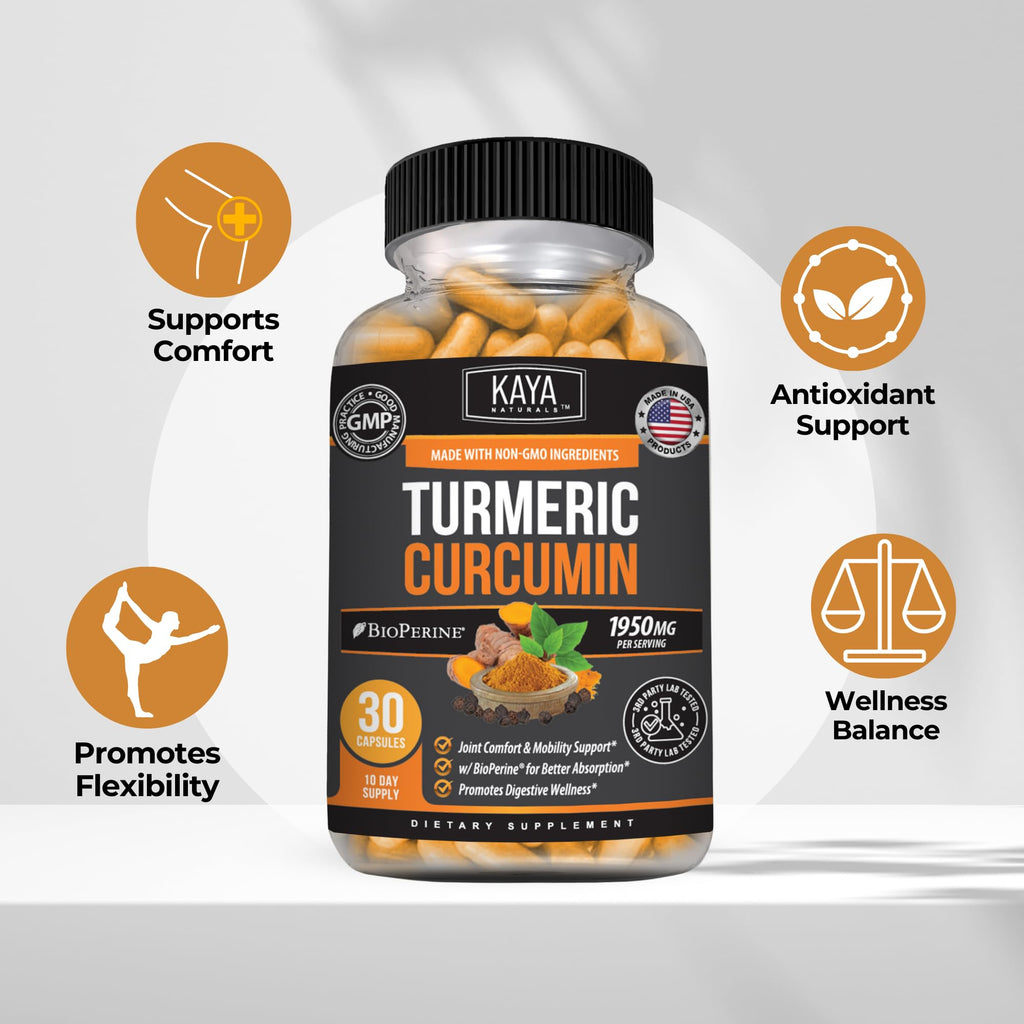 95% curcuminoids turmeric capsules