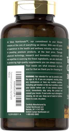 95% curcuminoids turmeric supplement