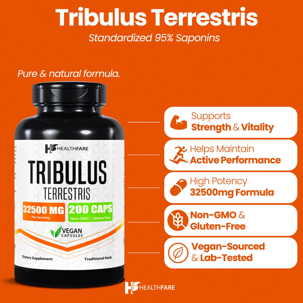 95% saponins tribulus capsules Canada