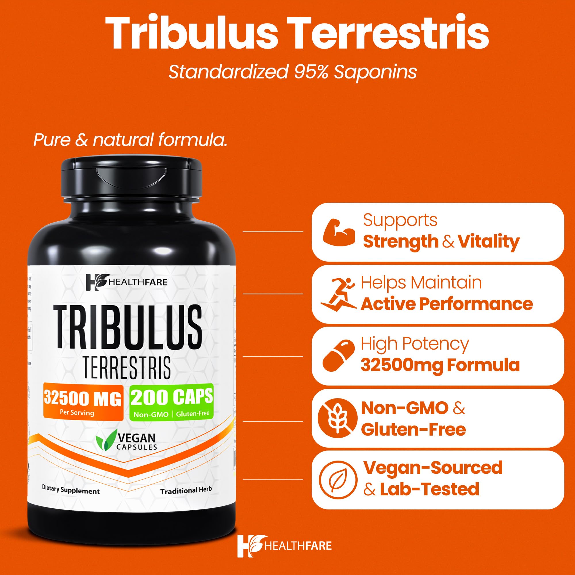 95% saponins tribulus capsules Canada